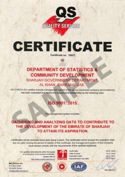 QS GULF Certification Service